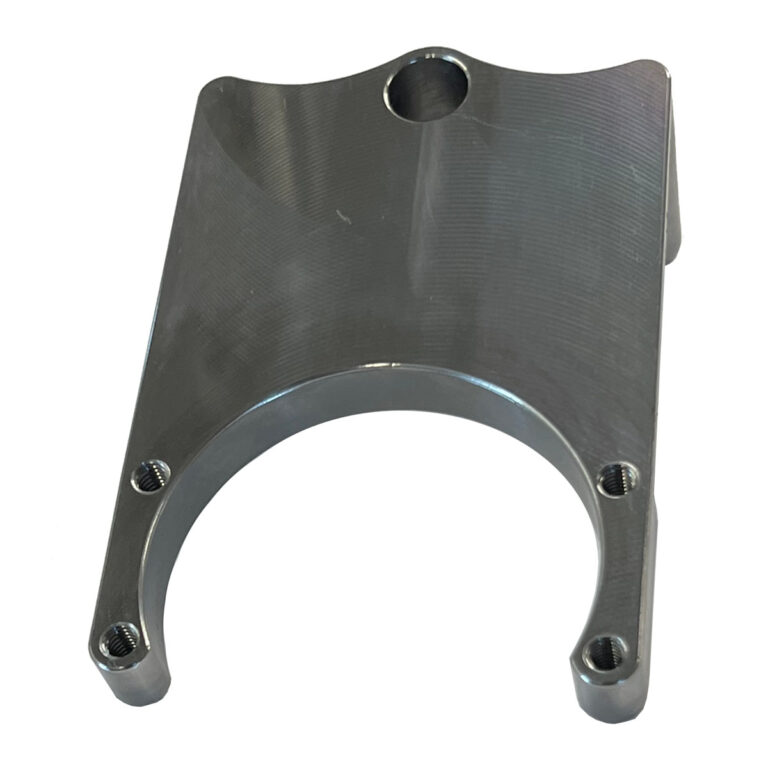 Fat Bob Ignition Key Switch Dash Mounting Plate - Twisted Choppers