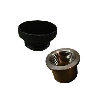 Micro Flat Oil Tank Filler Cap With Weld In Bung - Twisted Choppers