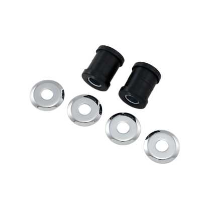 Rubber Handlebar Riser Bushing Kit for Harley Davidson - Twisted Choppers